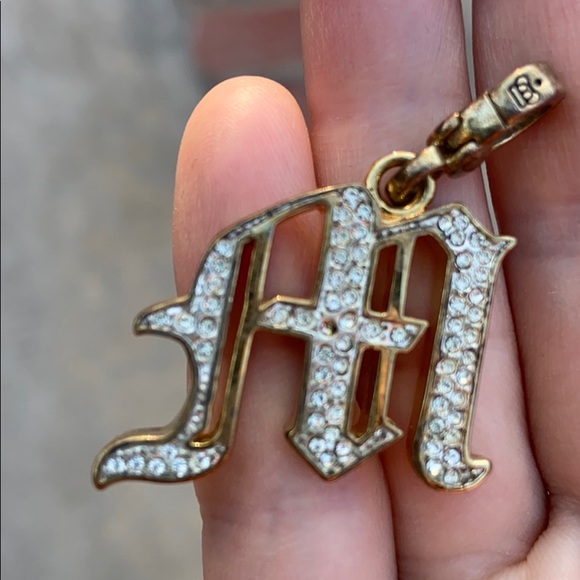 Juicy Couture | Jewelry | Rare Juicy Couture Gothic M Letter Initial ...